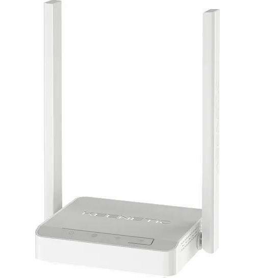 Беспроводной маршрутизатор Keenetic 4G KN-1213 Wi-Fi 4, N300, 2.4ГГц, 3 LAN, 1xUSB, белый