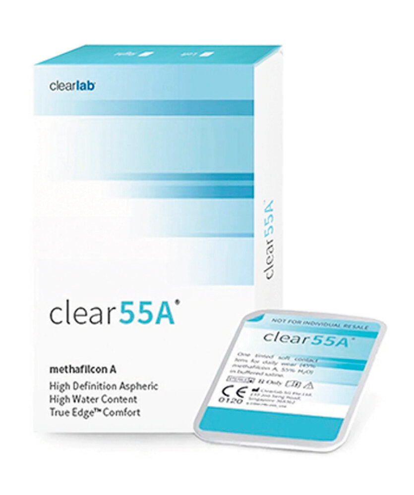 CLEAR55A контактные линзы плановой замены 8,7/14,5 /-2,00/ N6