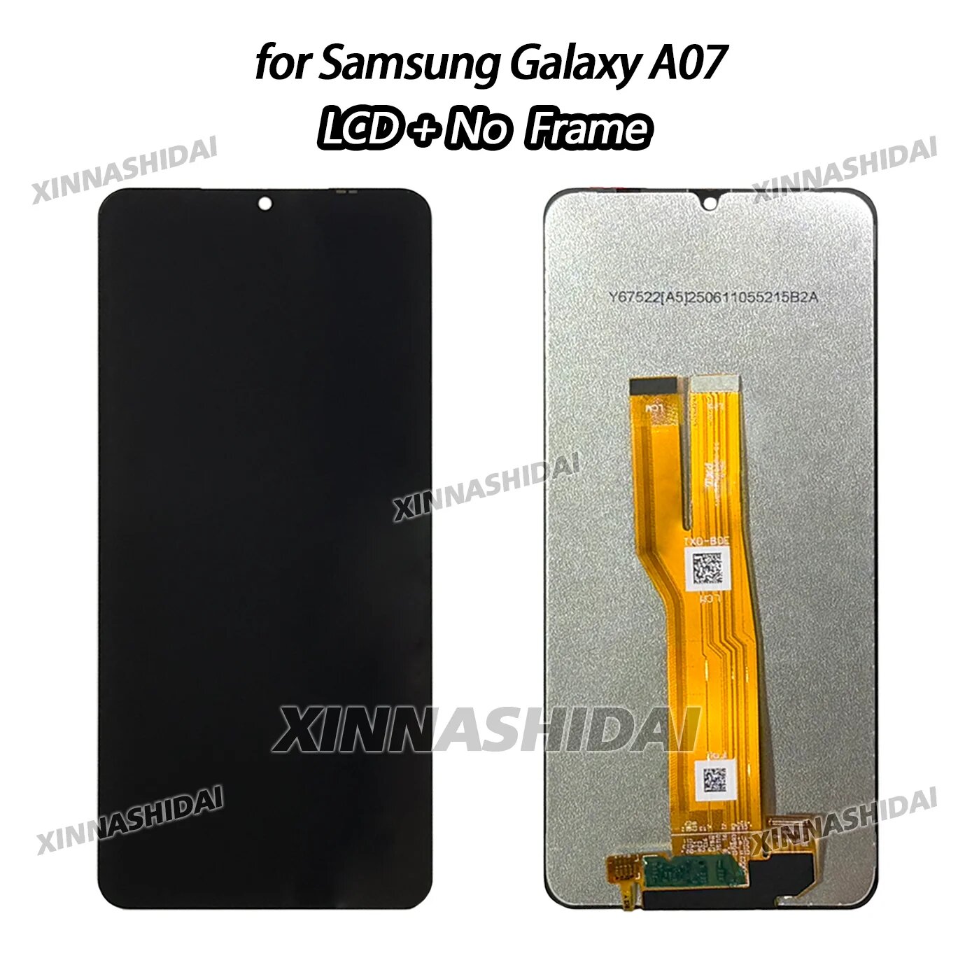 Качество TFT A07 Экран дисплея для Samsung Galaxy A07 ЖК-дисплей Дигитайзер сенсорного экрана без запасных частей рамки