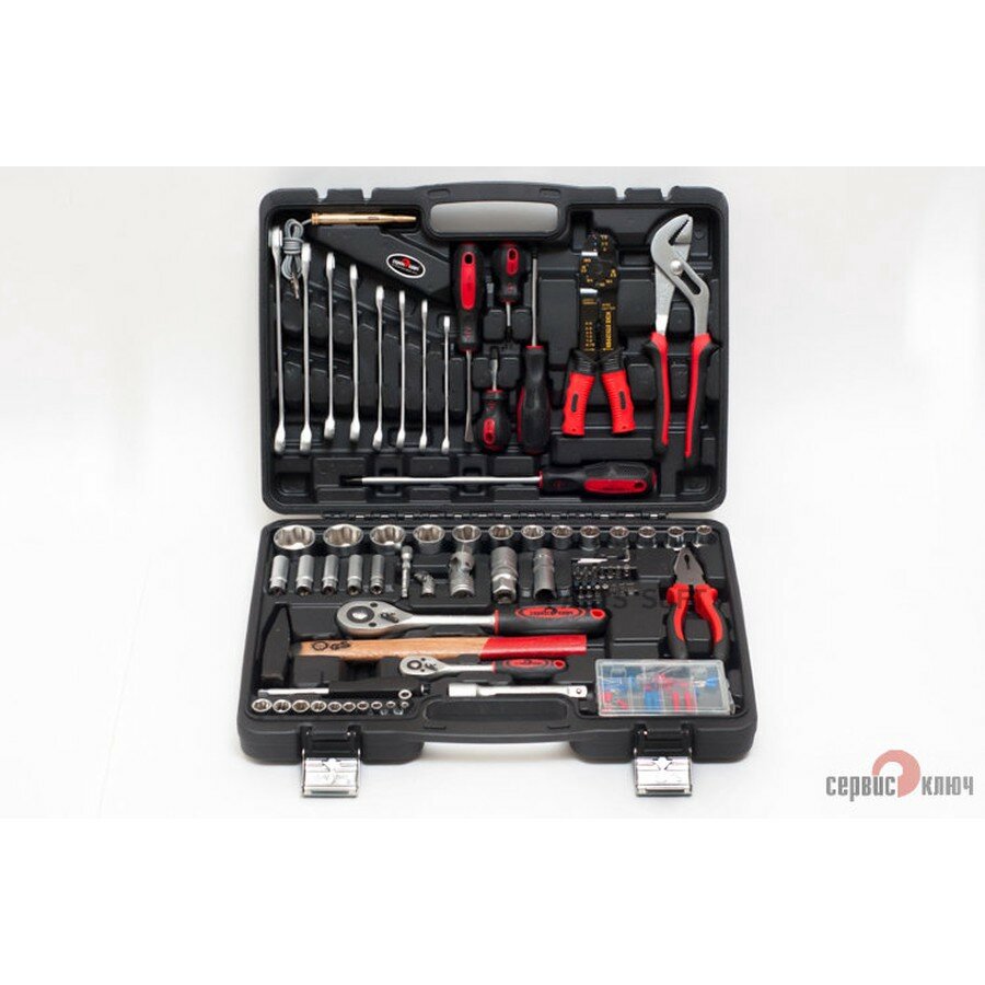 Набор инструментов (99 предметов) "Сервис Ключ" (6 граней) сервис ключ 11099 | цена за 1 шт