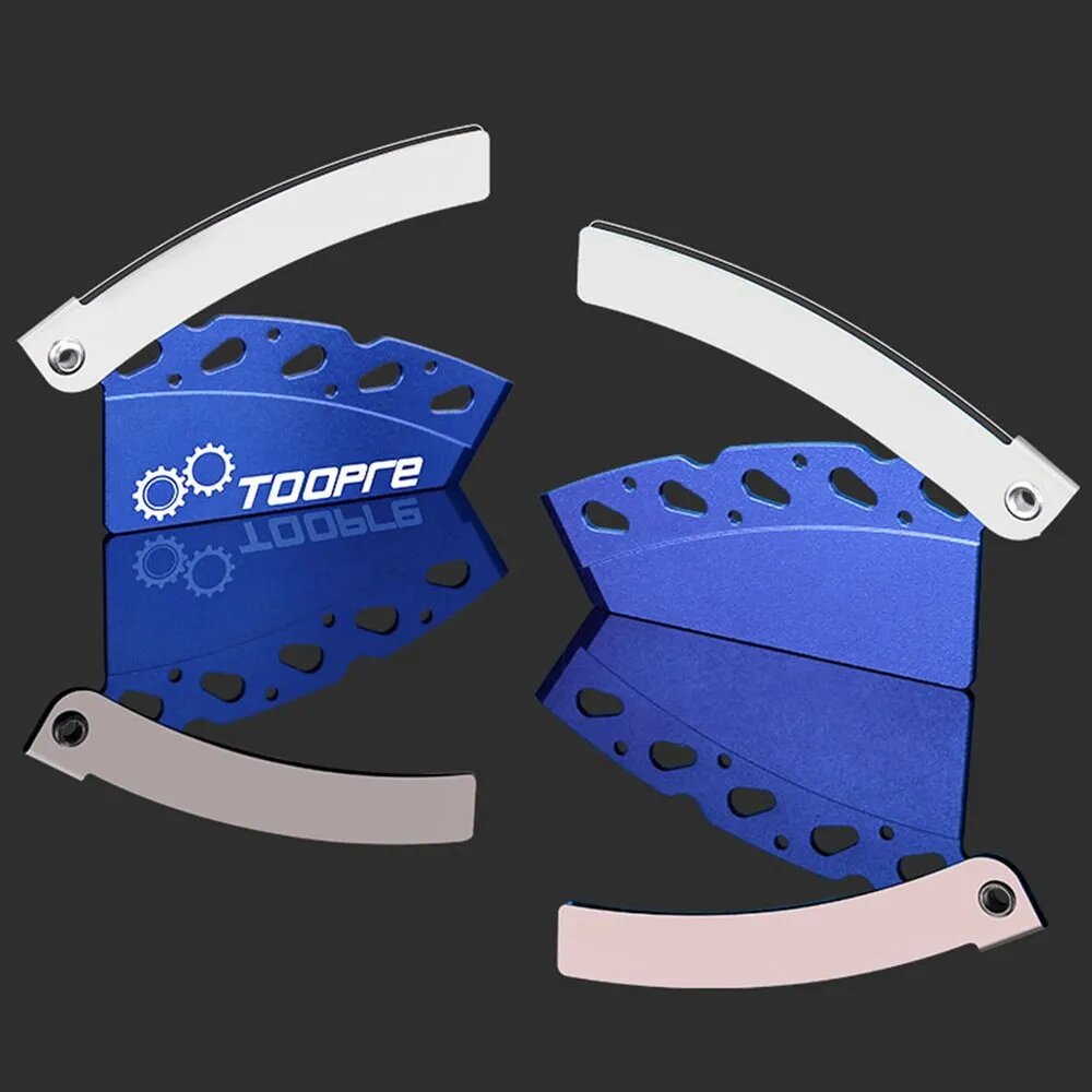 Регулировочная пластина для дисковых тормозов велосипеда, нерж. сталь 304, складная