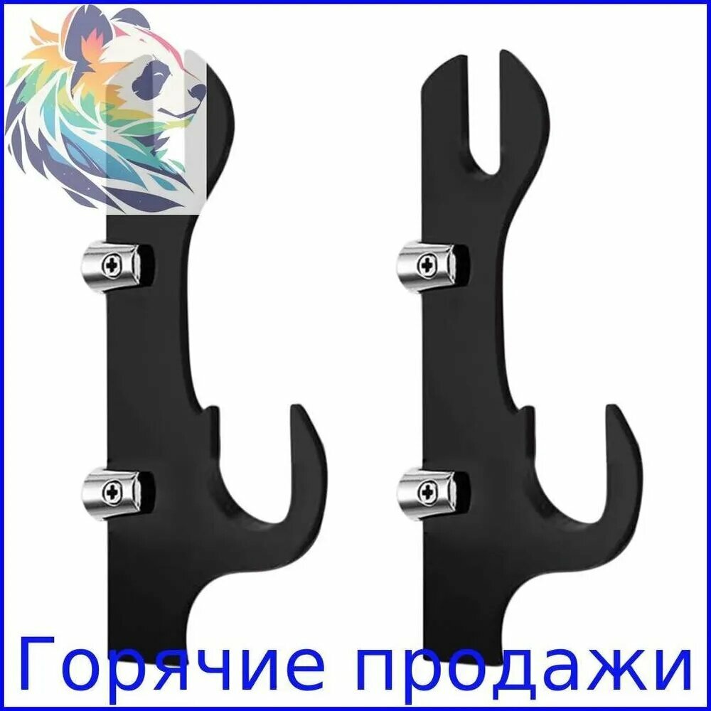 Стойка для самурайских мечей настенная - черная, 1 набор