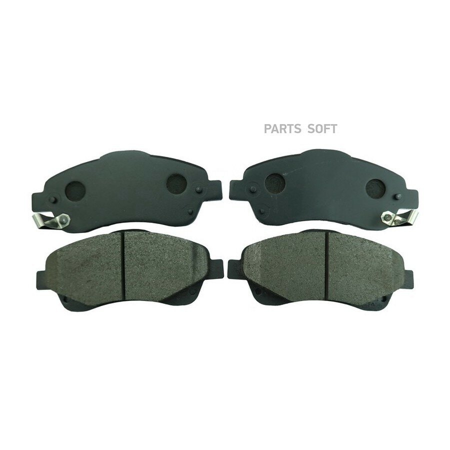 Колодки тормозные Toyota Avensis (T250) 03-08, Corolla Verso 04-09 передние \ CTR GK1167 (CKT-154) CTR GK1167 | цена за 1 шт