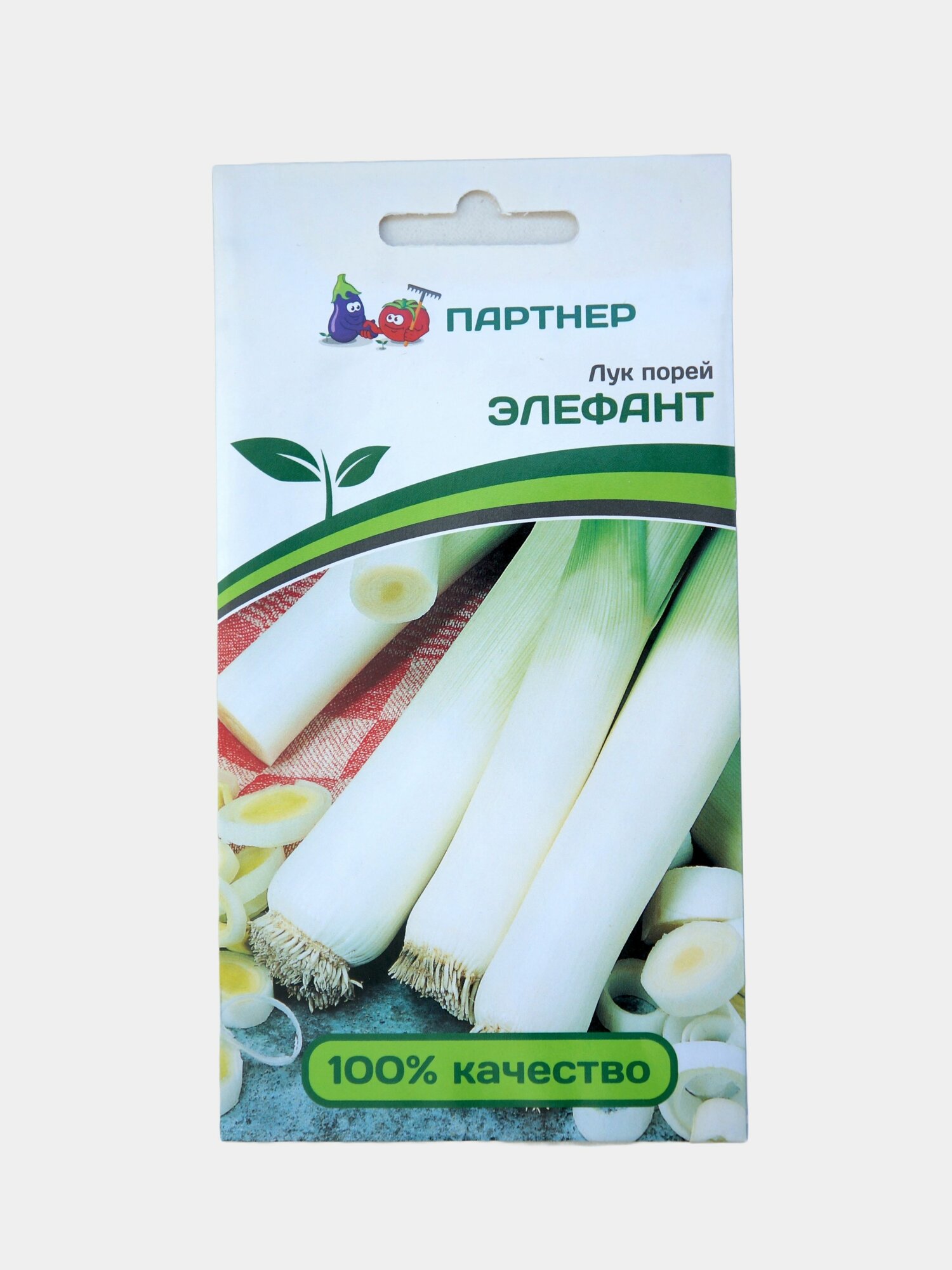 Семена Партнер Лук Порей "Элефант МС", Позднеспелый, Деликатный