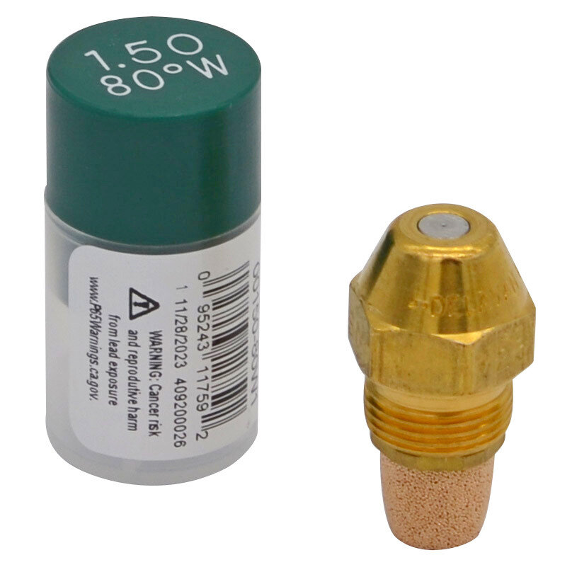 Форсунка Delavan 1.50GPH, 80W (1), 00150-80W1, W - образная форма распыла, угол 80 градусов, для дизеля — фото 1