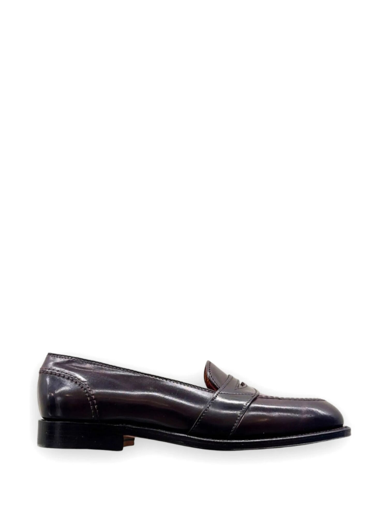 Лоферы 684 full-strap leather loafers