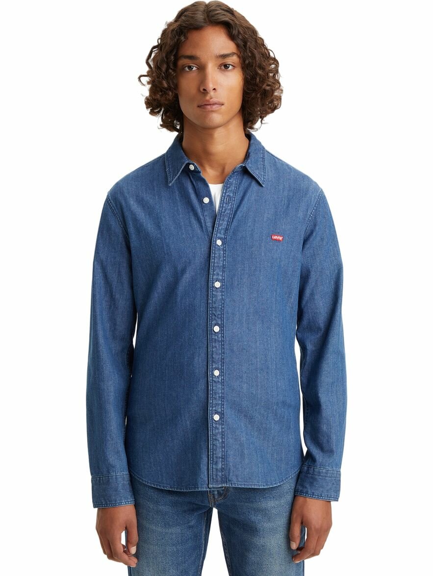 Рубашка Men Battery Housemark Slim Fit Shirt