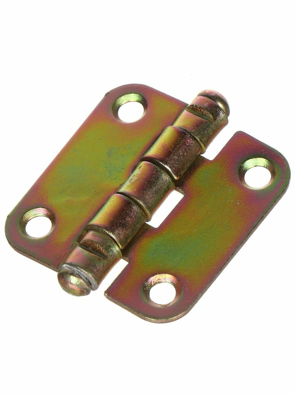 Петля накладная БелТИЗ ПН5-40 для деревянных и межкомнатных дверей, 44х44 мм, универсальная, цветной хром, 1 шт.