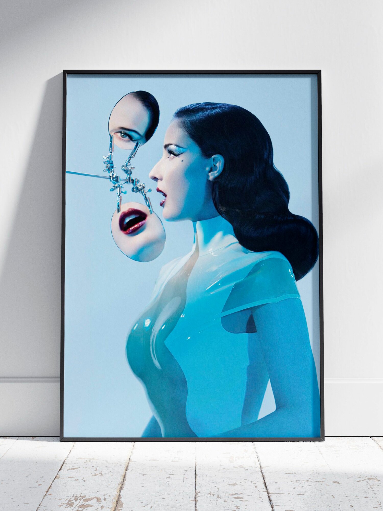 Плакат на стену для интерьера Дита фон Тиз (Dita Von Teese 36) - Постер по модели, бренду и моде формата A4 (21x30 см)