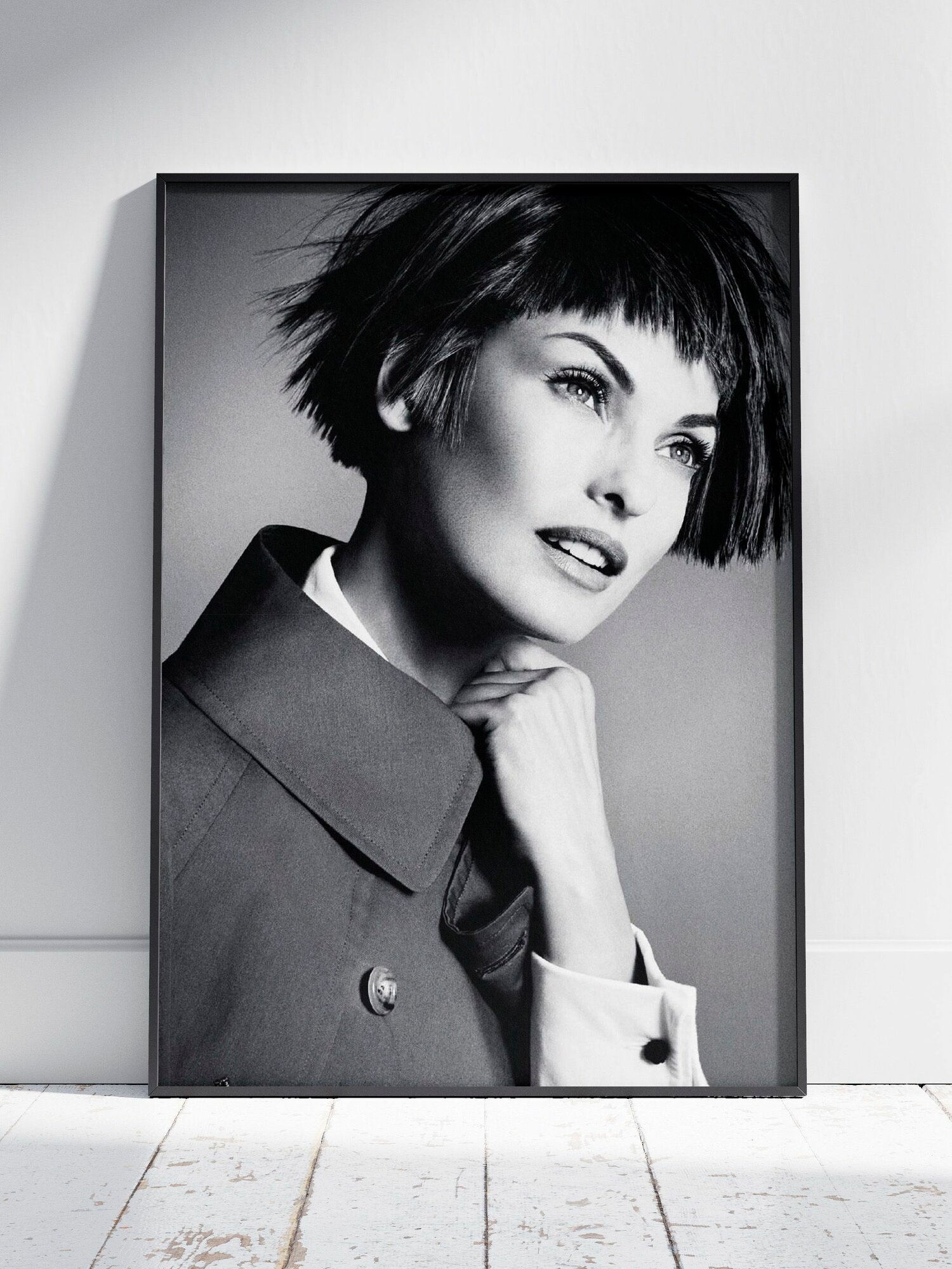 Плакат на стену для интерьера Линда Евангелиста (Linda Evangelista 36) - Постер по модели, бренду и моде формата A4 (21x30 см)