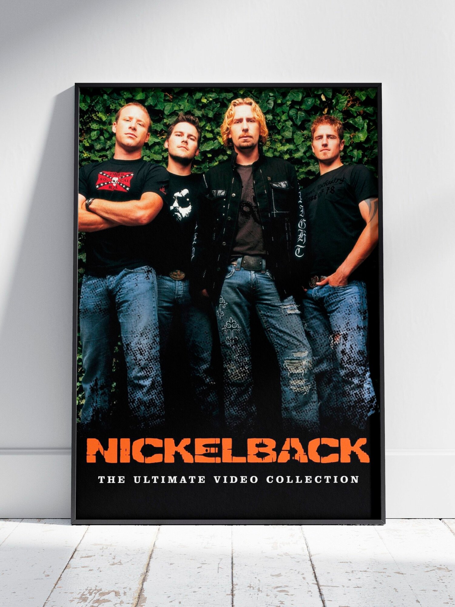 Плакат на стену для интерьера Никелбэк (Nickelback 8) - Постер по музыке и артисту формата A4 (21x30 см)