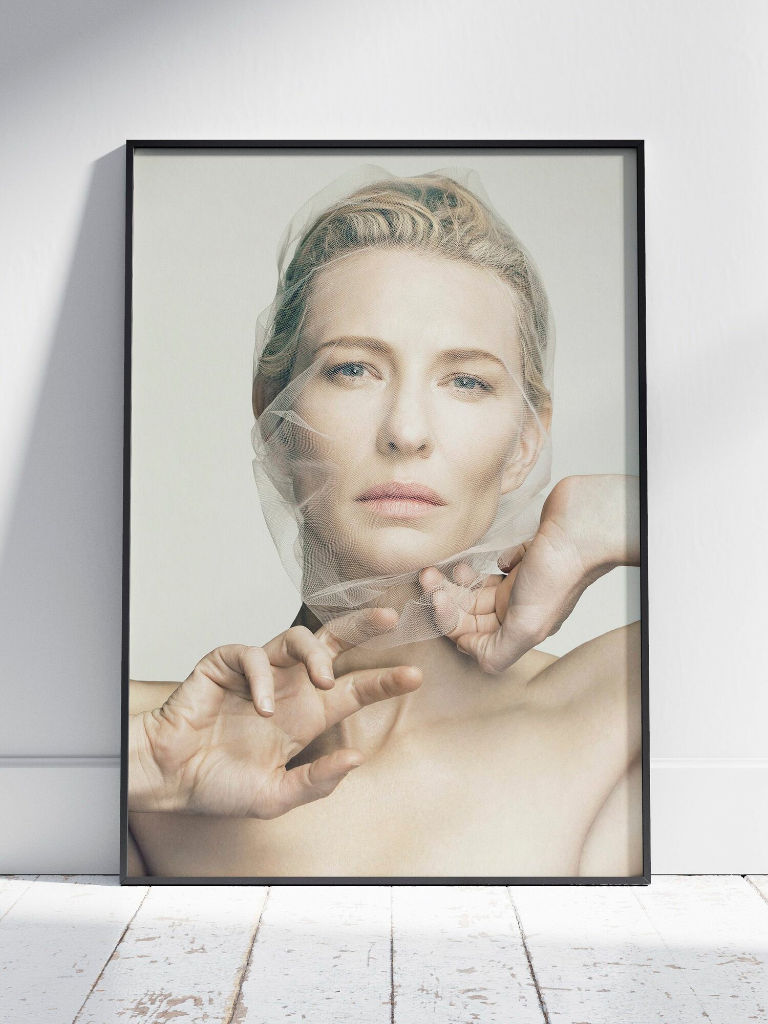 Плакат на стену для интерьера Кейт Бланшетт (Cate Blanchett 12) - Постер по актеру фильма, кино, сериала формата A4 (21x30 см)
