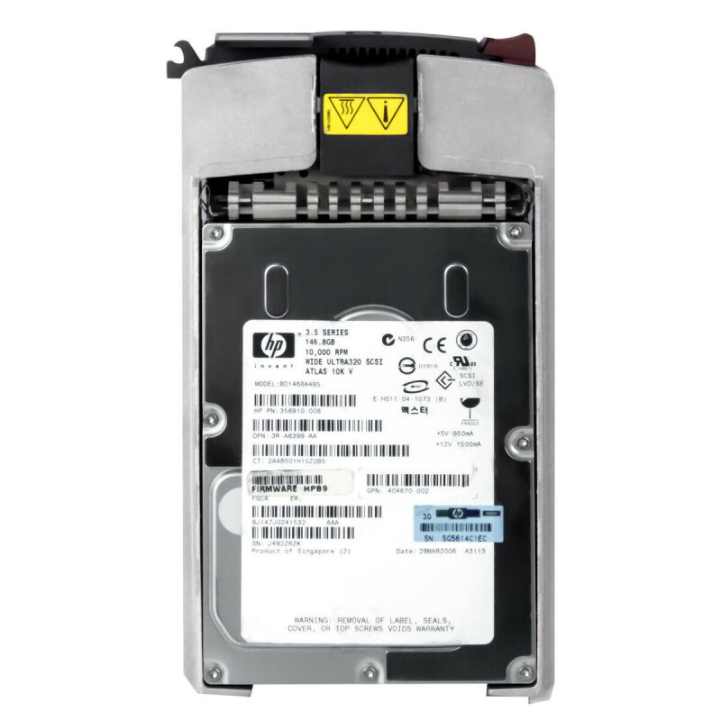 Жесткий диск HP 356910-008 146,8Gb U320SCSI 3.5" HDD