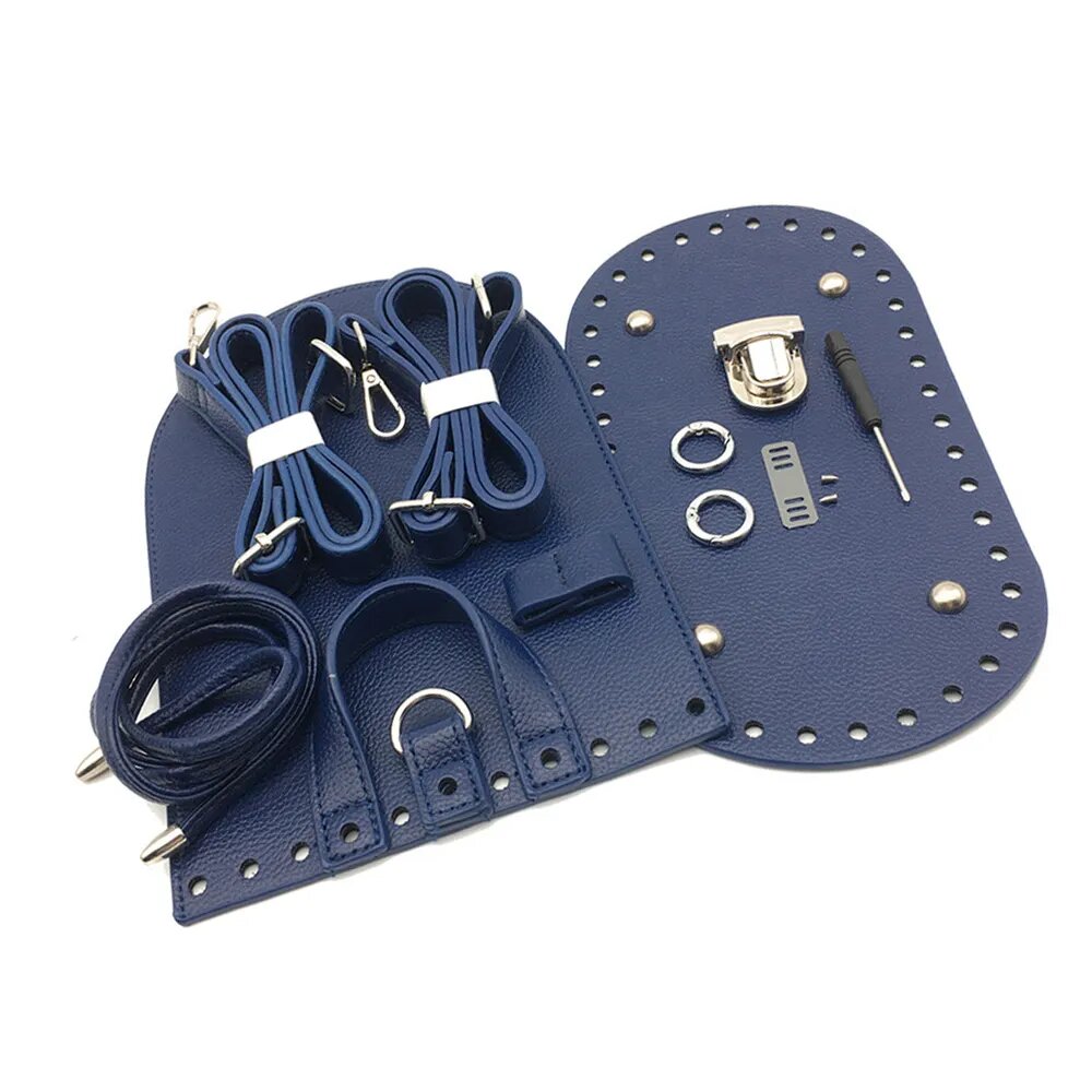 Набор для изготовления рюкзака из искусственной кожи ручная работа вязание крючком комплект