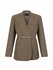 Куртка FABIANA FILIPPI Belted wrap-front jacket, размер 40, разноцветный