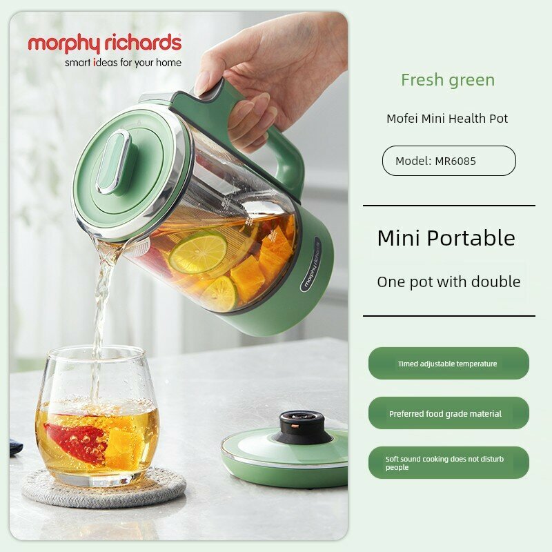 Мини-чайник Morphy Richards для офиса, маленькая многофункциональная портативная мини-кружка для домашнего