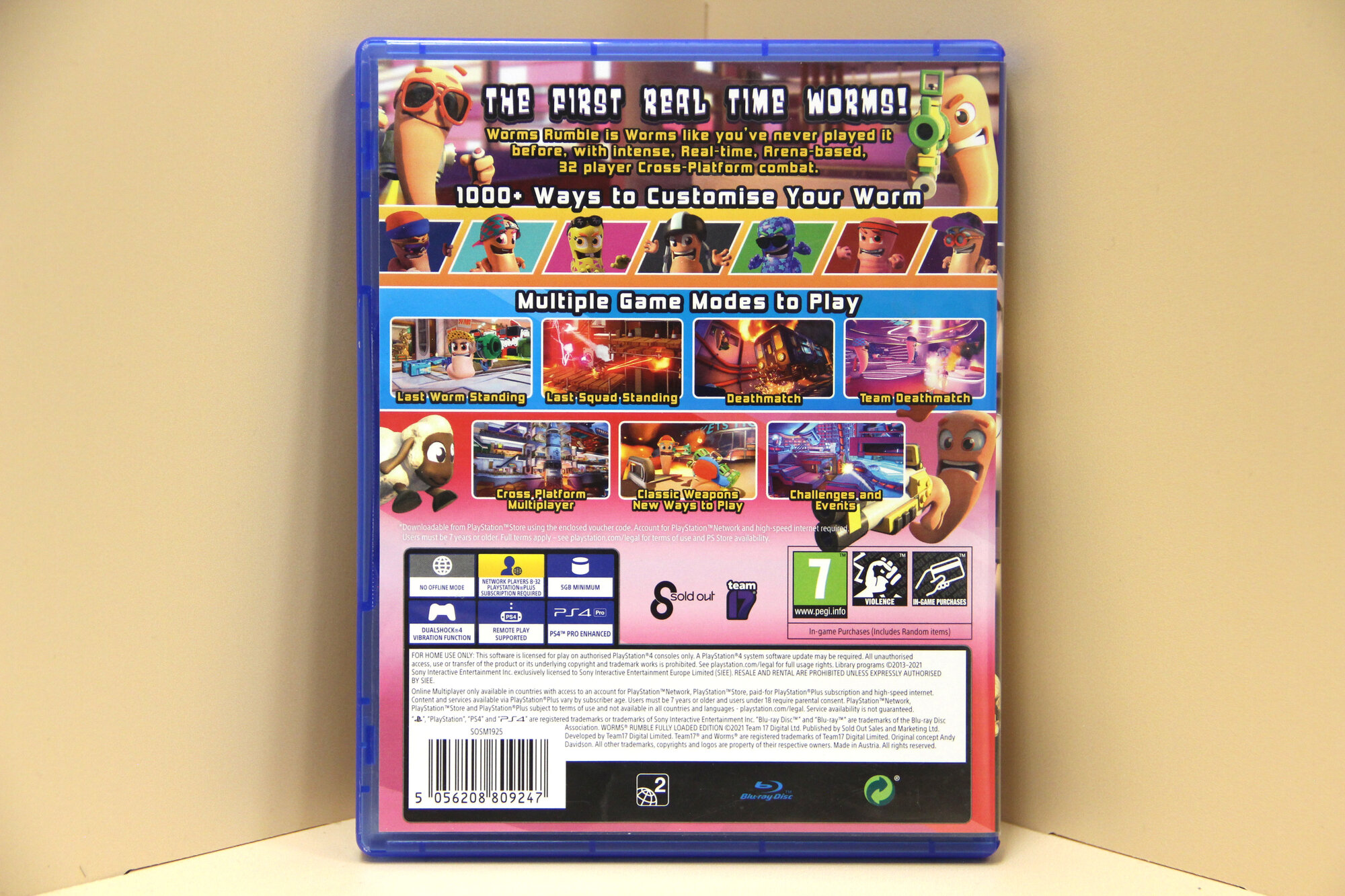Worms Rumble Fully Loaded Edition (PS4/PS5, RU) — фото 1