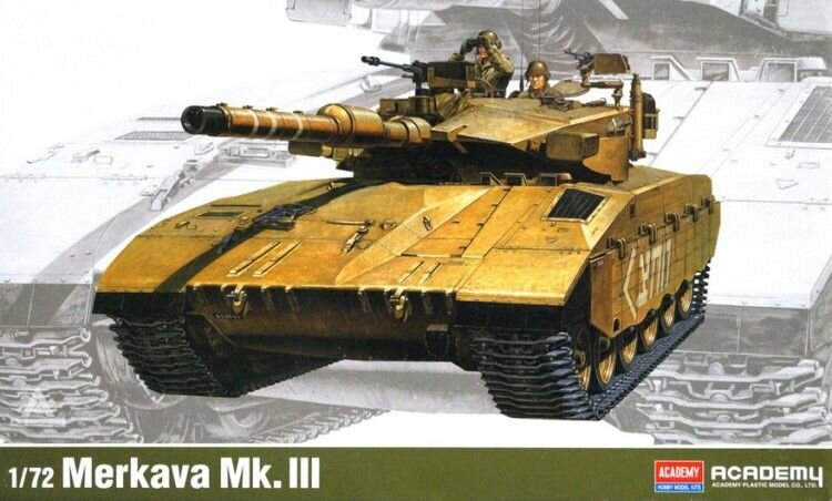 Танк Меркава Mk.III (1/72) Academy 13429