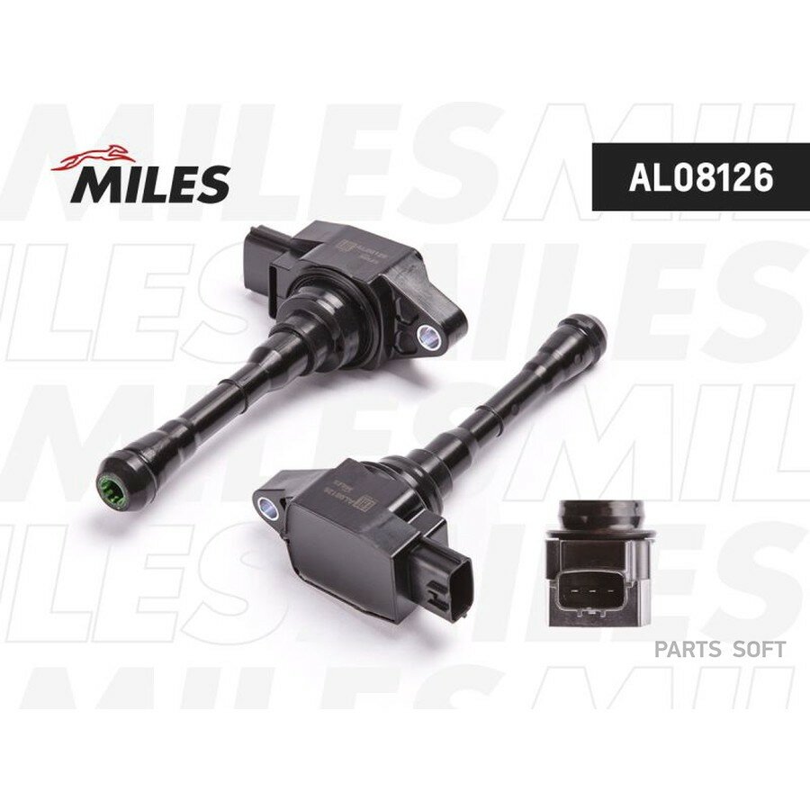 MILES AL08126 Катушка зажигания NISSAN JUKE 1.6 10- ()