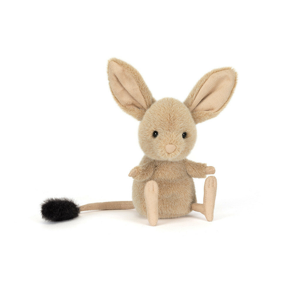 Мягкая игрушка Jellycat - Тушканчик Jerboa, 14 см - JEB3RAT