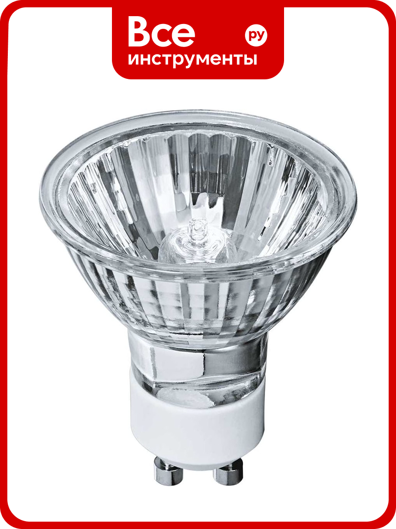 Галогенная лампа Navigator 94 225 JCDRC 35W GU10 230V 2000h 94225 тёплый белый свет софт‑фитный с отражателем