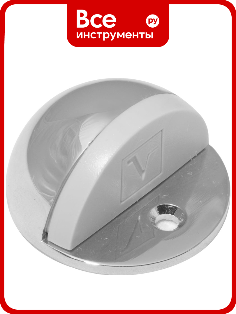 Дверной упор DOORLOCK V SPHERE CR серия Variant, полированный хром, сферический, высота