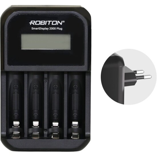 Зарядное устройство Robiton SmartDisplay 2000 Plug