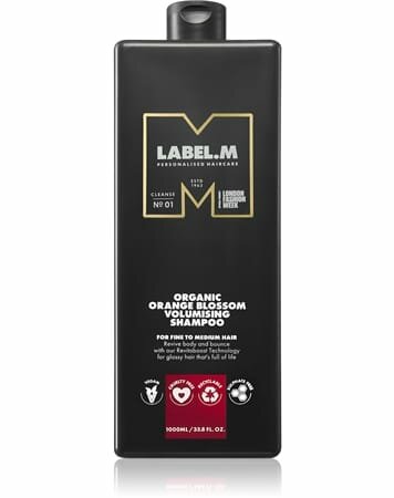 Шампунь label.m organic orange blossom volumising, 1000 мл