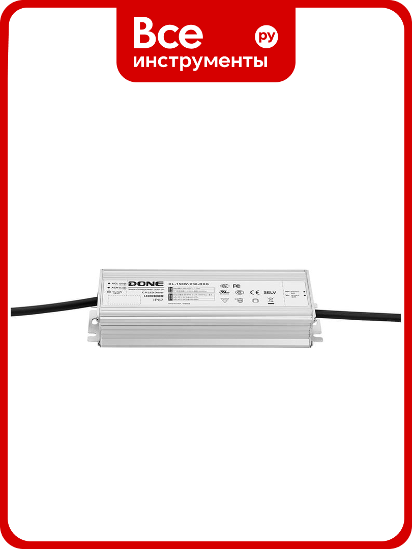Источник питания AC-DC Fibox DL-150W-V24D-RXG Done Electronic Т03761301