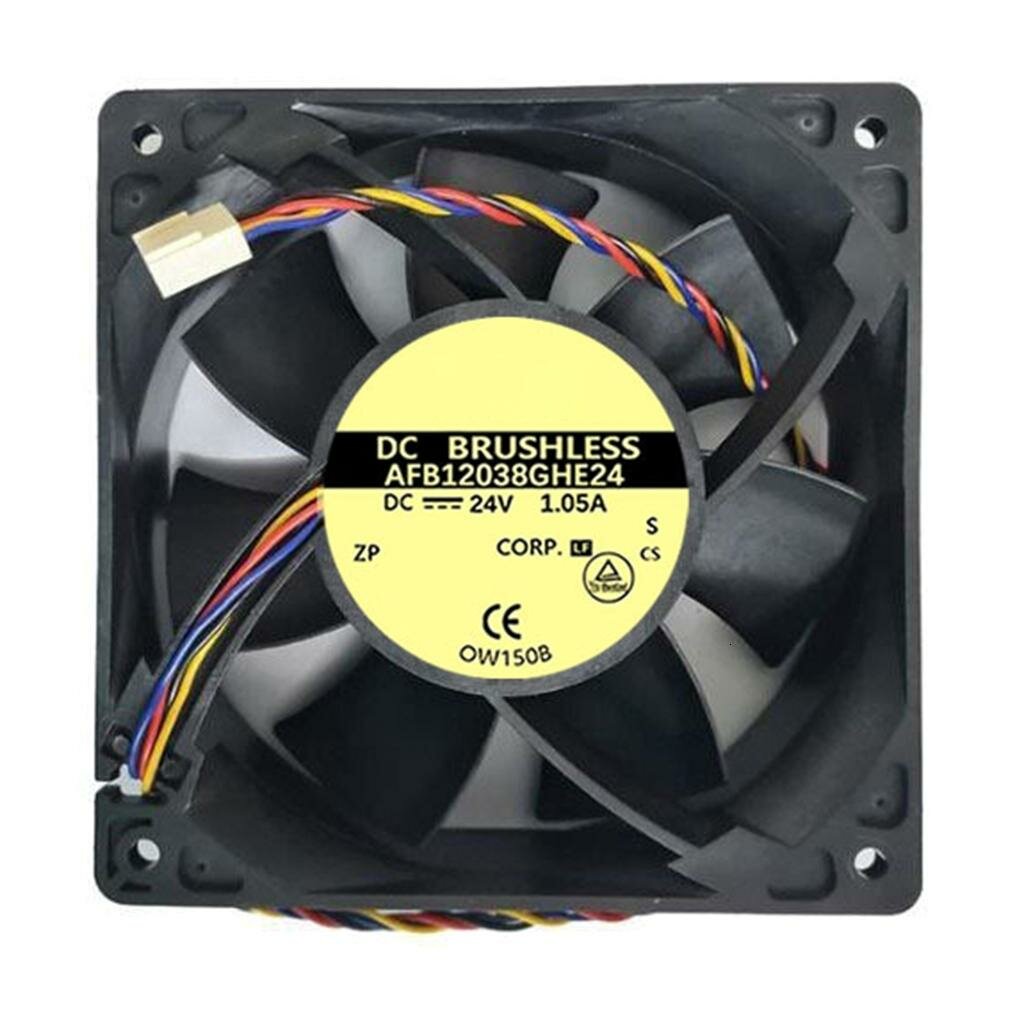 Тихий вентилятор PC 120×120×38 мм, 24 В, 1,05 А