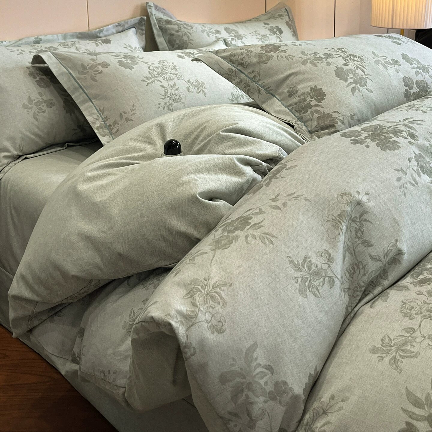 Комплект постельного белья Herrani Home Textiles 2025: новый, из 100% утолщенного хлопка с начесом, четырехкомплектный,