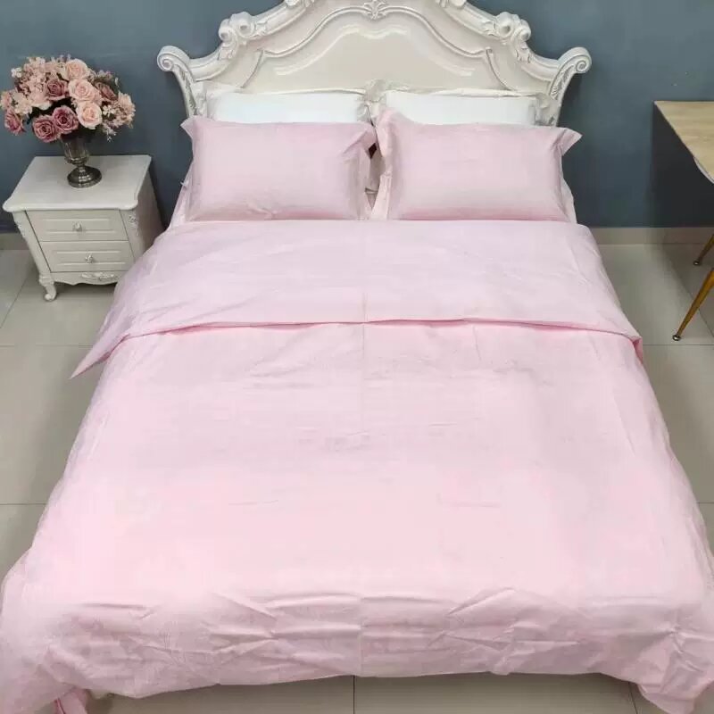 Комплект постельного белья Taifeng Home Textiles из шести предметов: теплый, имитация шелка, хлопковый жаккард, красный