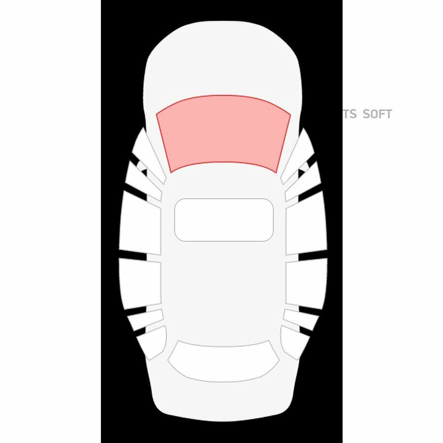 Автостекло лобовое MAZDA 5 CR/CW 5D Minivan 09.2004-02.2015 от официального дистрибьютора, AGC, артикул 5168AGN