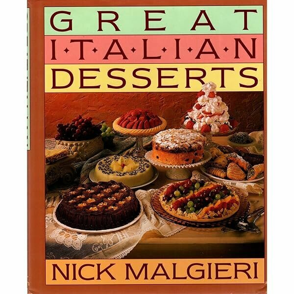 Great Italian Desserts，Reprinted paperback book