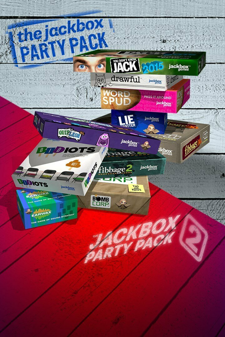 The Jackbox Party Bundle — ключ активации Xbox / Microsoft Store · Xbox One, Xbox Series X|S · цифровой ключ · любой регион
