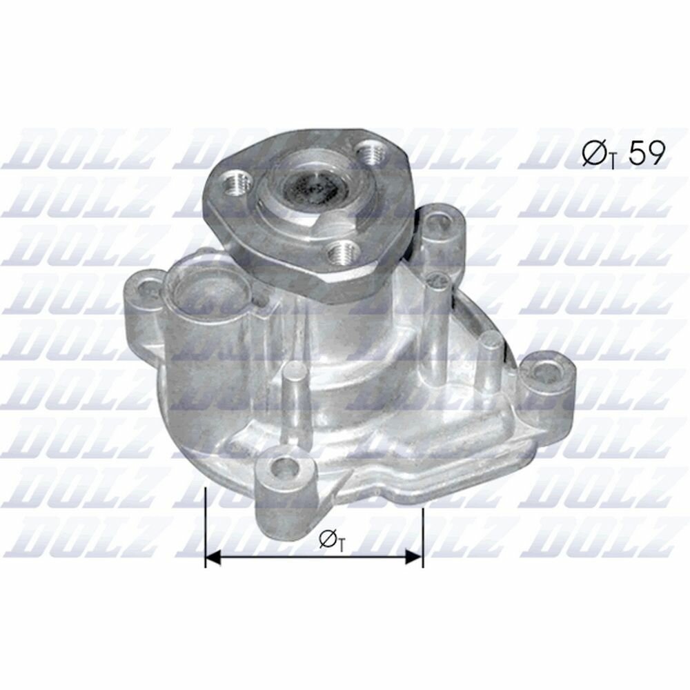 Помпа, водяной насос VAG A3 Fabia Octavia Golf V Passat all 1.6FSI 04- DOLZ A-218