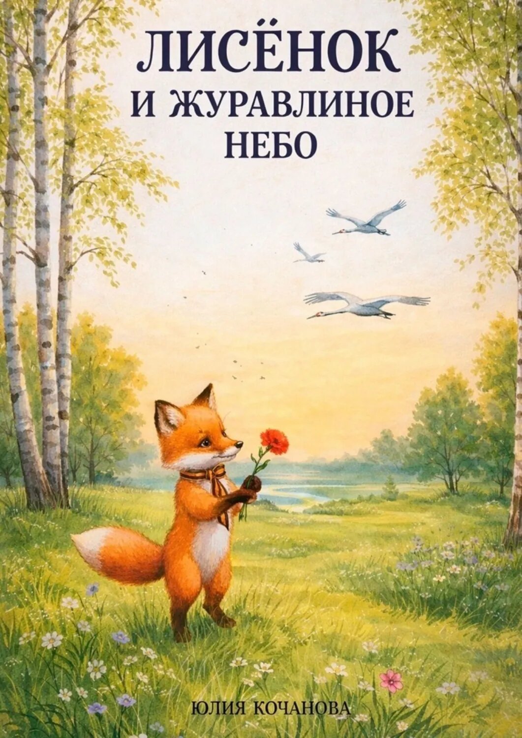 Лисёнок и журавлиное небо [Цифровая книга]