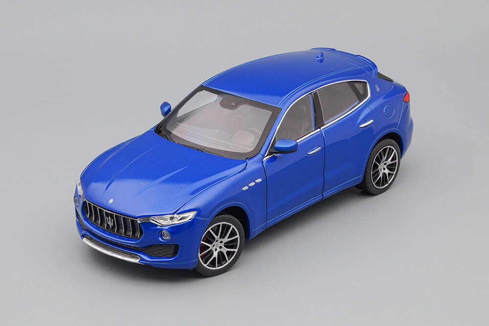 Модель коллекционная WELLY Maserati levante 2016 blue / мазерати леванте синий