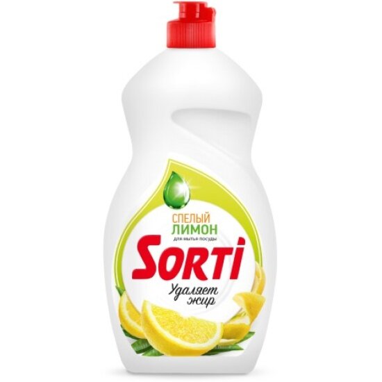 Средство для мытья посуды Sorti Лимон 1.3 л