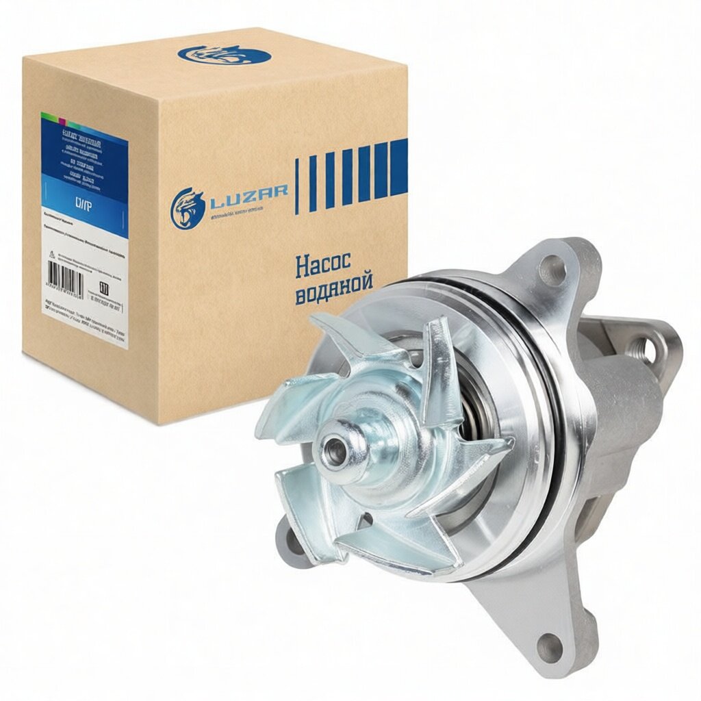 Насос водяной Focus II (03-) 1.8-2.0, Mazda 3 (03-)/6 (02-) 1.8-2.3 LWP1052 LUZAR арт. LWP1052