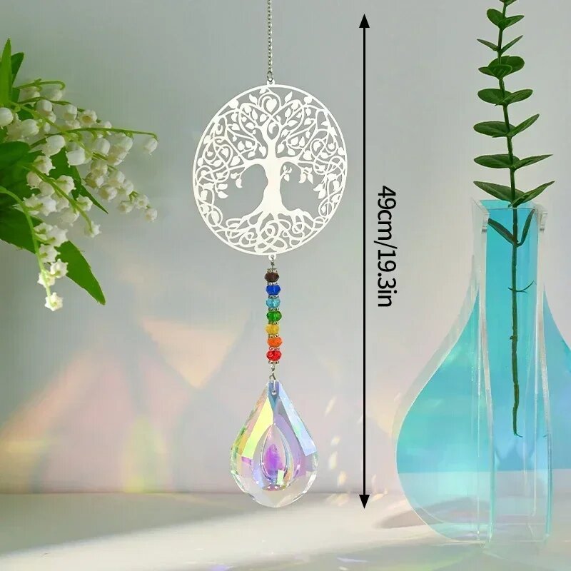 Подвеска Хрустальная Дерево Жизни, S5 wind chimes