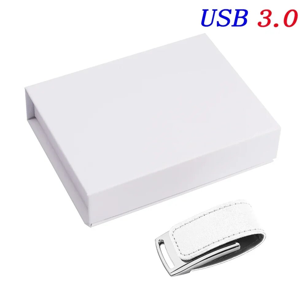 JASTER USB 3.0 флешка 128 ГБ 16 ГБ, White-White Box