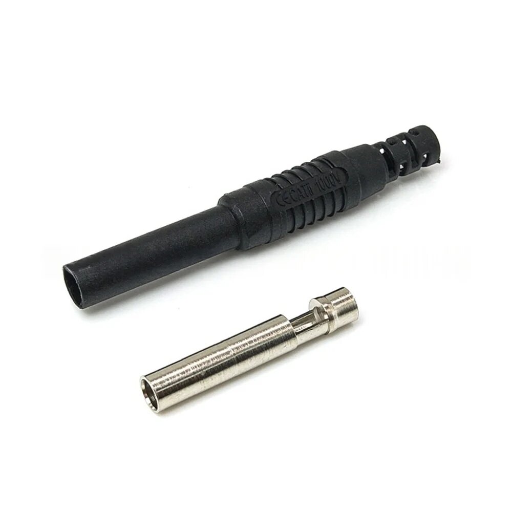 Zeatop Hendar 10 шт. латунные банановые разъемы 4 мм Черный, Black