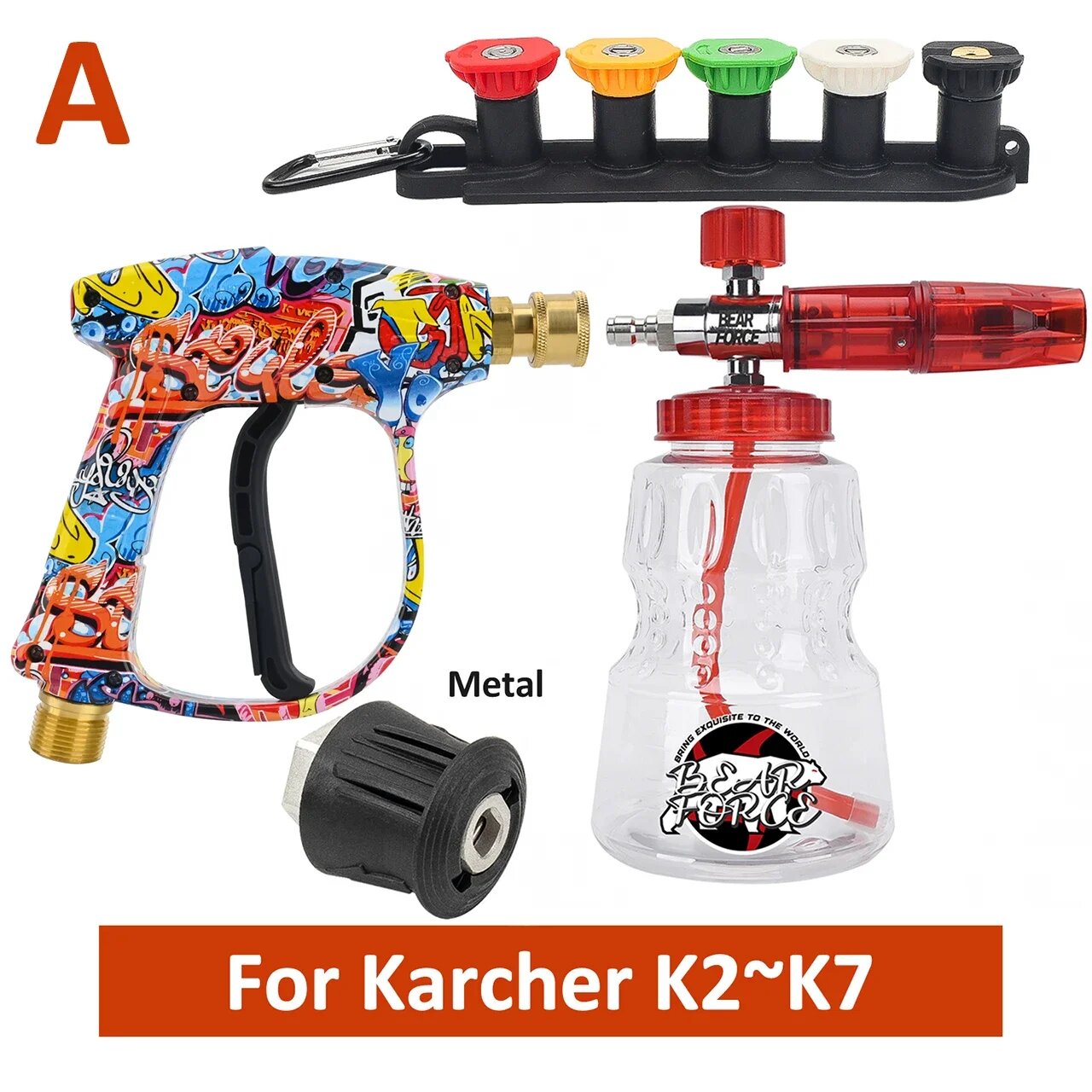 Комплект для пены BEAR FORCE Type A, Karcher K2-K7