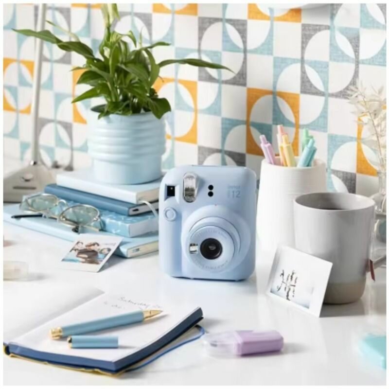 Фотоаппарат моментальной печати, Мини-принтер Fujifilm Instax mini 12 blue, синий