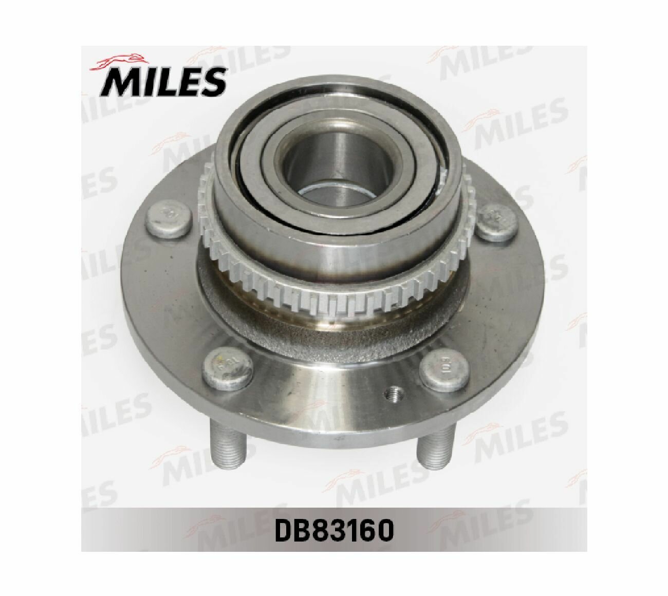 Ступица с подшипником задняя +ABS, HYUNDAI TUCSON I/KIA SPORTAGE II 04- , MILES DB83160