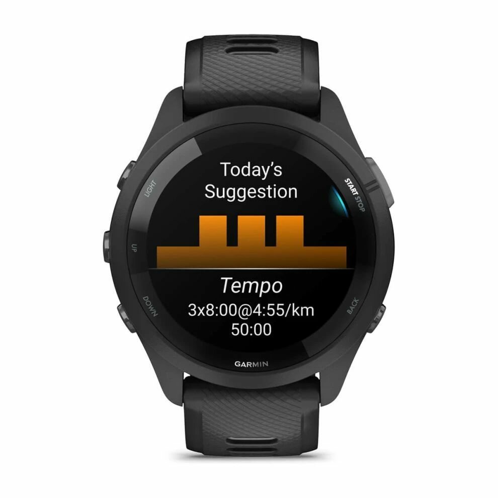 Часы Garmin FORERUNNER 265 Music Black (010-02810-50)