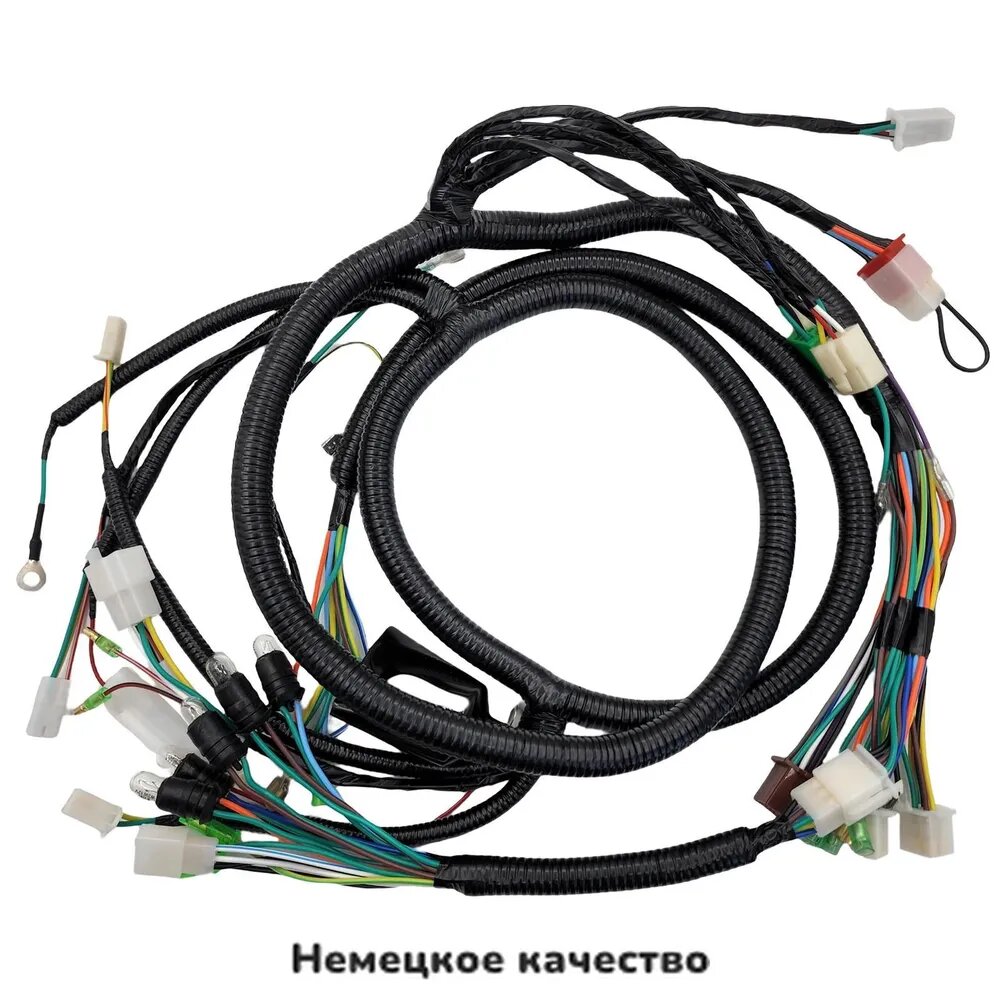 Электрическая проводка для скутеров 50 куб. см с двигателями GY6, Комплект запчастей, Прямая замена, Высококачес