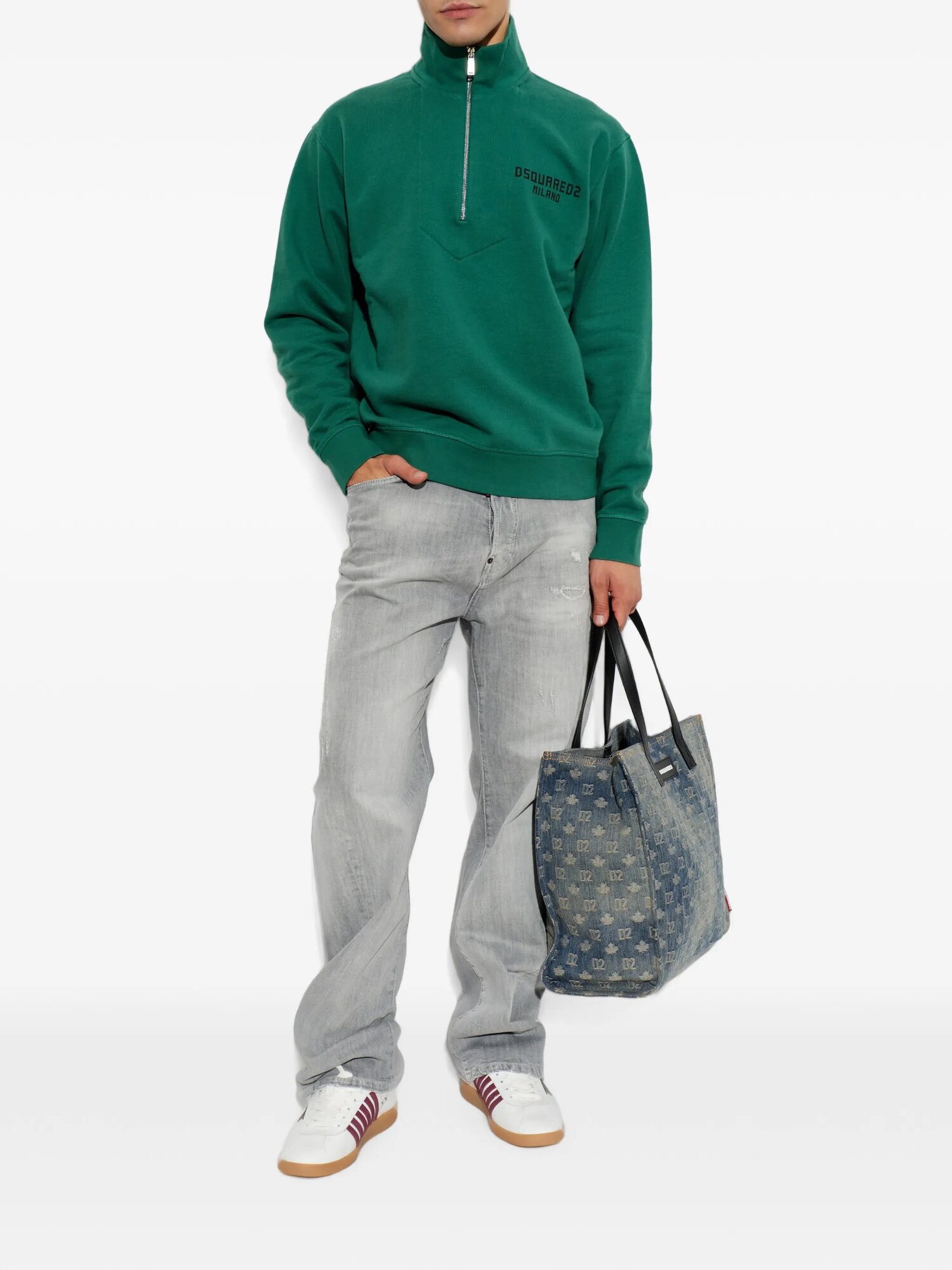 Толстовка DSQUARED2 Sweatshirt with logo, размер S — фото 1