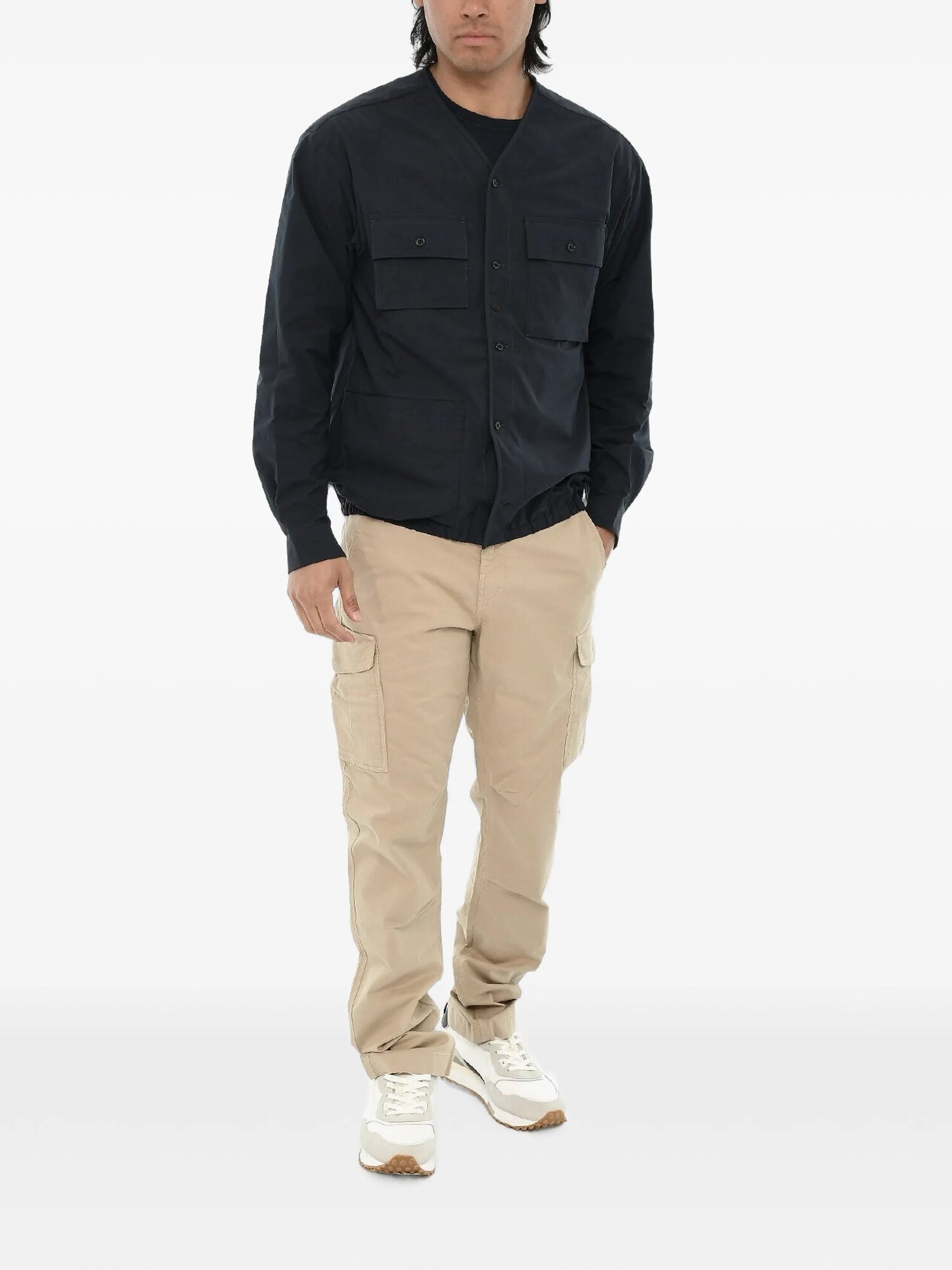 Куртка Woolrich V-neck button-up jacket, размер 48 — фото 1